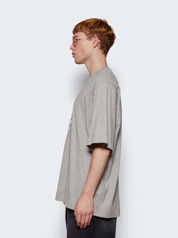 Givenchy New Studio Tee - Light Grey Melange