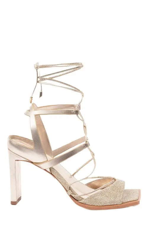 DANIELLA SHEVEL Pinot Pump - Metallic Gold