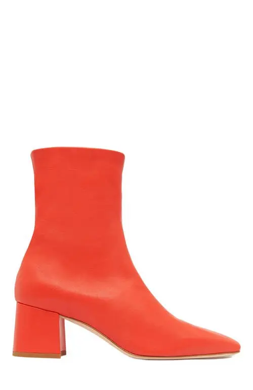DANIELLA SHEVEL Milani Stretch Nappa Leather Boots - Red