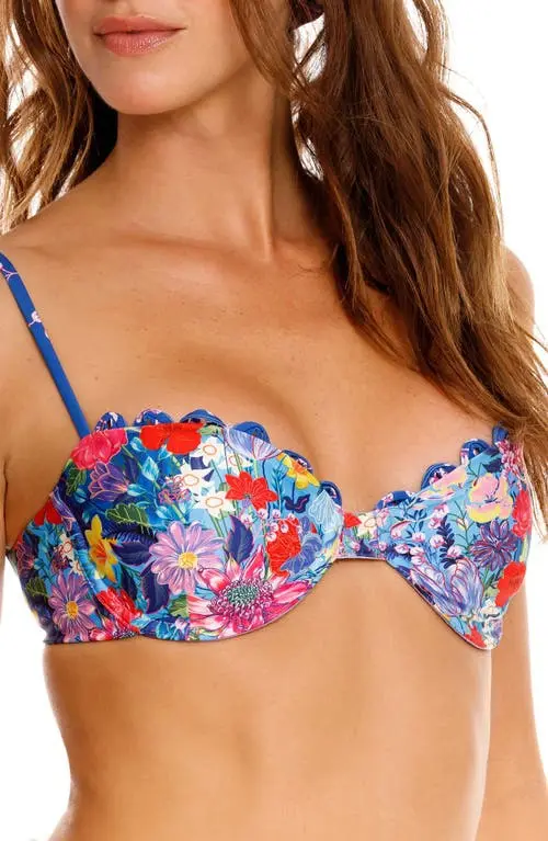 Agua Bendita Piper Vessel Underwire Bikini Top