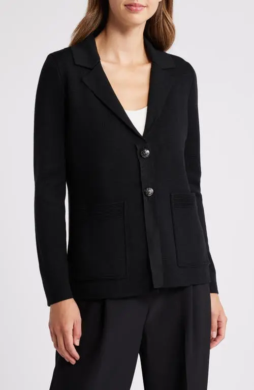 Kobi Halperin Clove Wool Blend Cardigan - Black