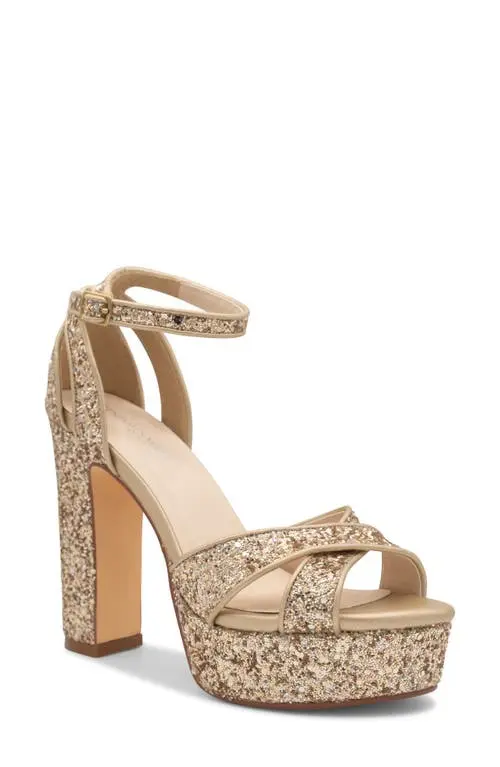 TOUCH UPS Jemma Platform Sandal - Champagne