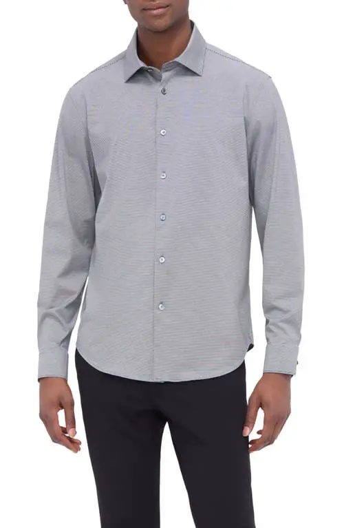 Bugatchi James Ooohcotton® Button-up Shirt - Black