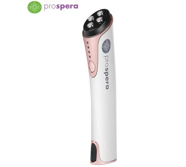 PROSPERA Prosepra Ems Red Blue Light 4 Probes Beauty Device - White