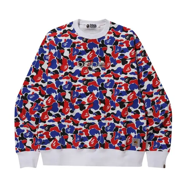 BAPE X Carharrt London Camo Relaxed Crewneck