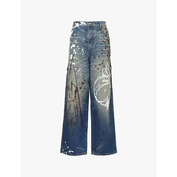 MARC JACOBSのダメージ加工ジーンズ Marc Jacobs The Jean ダメージ 