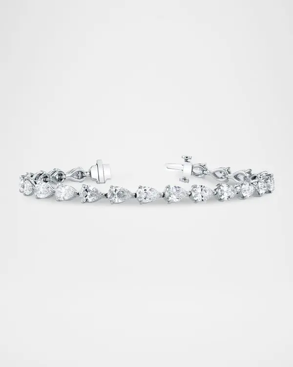 Neiman Marcus X Danielle Klein Pear Diamond Bracelet