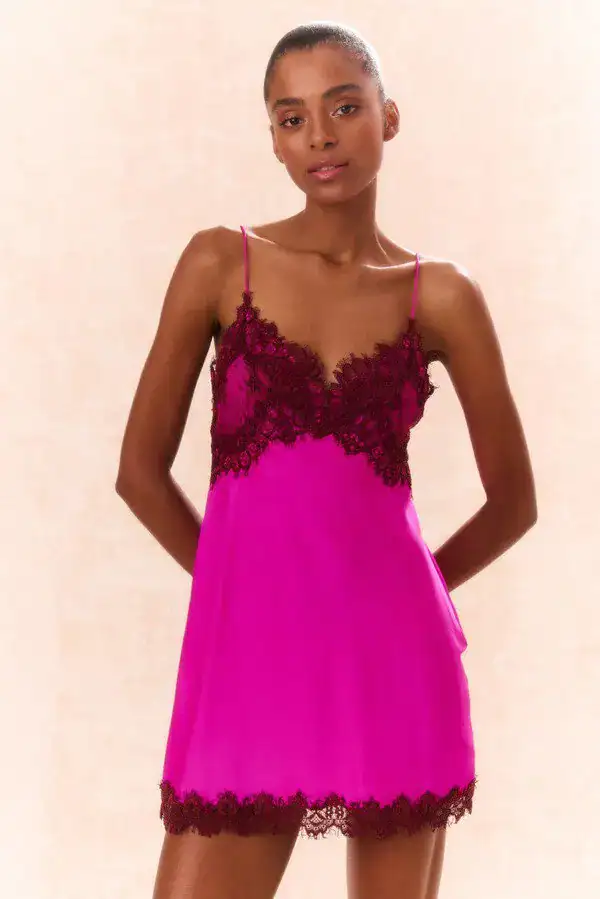 black lace off the shoulder prom dress Hi-Lo Off Shoulder Black Lace Prom Dress with Sleeves main image 0