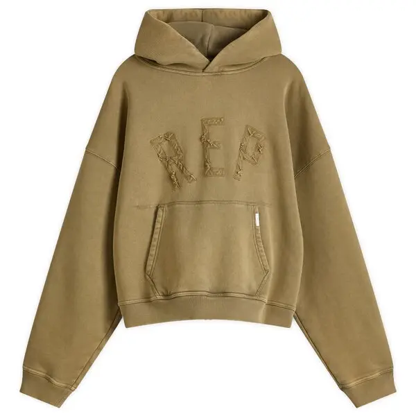 REPRESENT Rep Applique Hoodie - Fawn