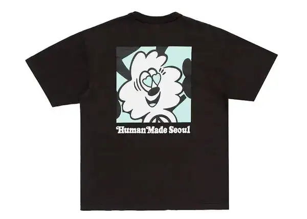 Human Made X Verdy Graphic T-Shirt - Black | Editorialist