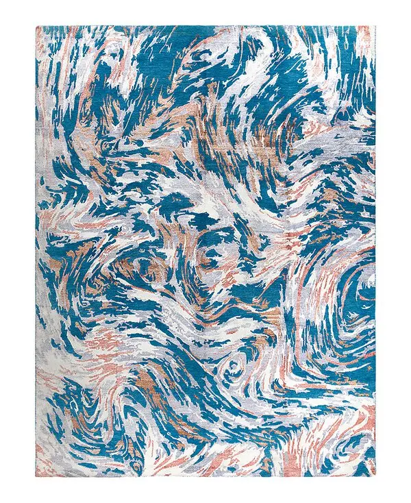 Bloomingdale'S Indo Modern M7074 Area Rug, 9'2 X 12'3