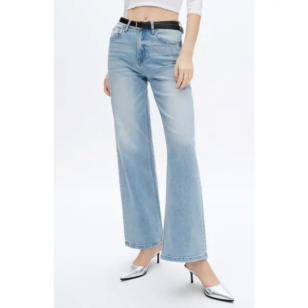 BAYEAS High-rise Straight Leg Jeans