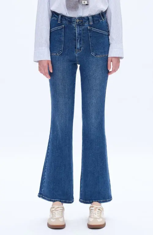BAYEAS High-waist Flare Jeans - Starlight
