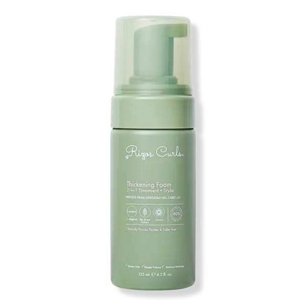 RIZOS CURLS Thickening Foam: 2-in-1 Treatment + Styler