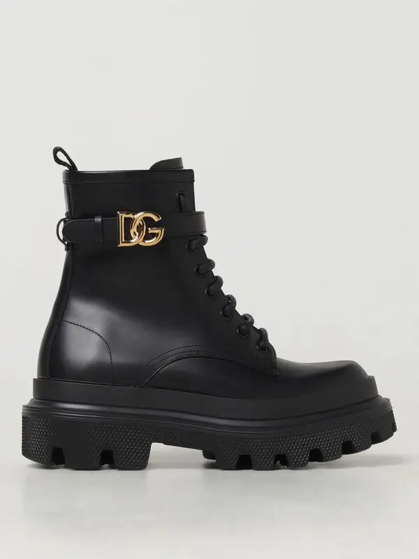Dolce & Gabbana Flat Ankle Boot