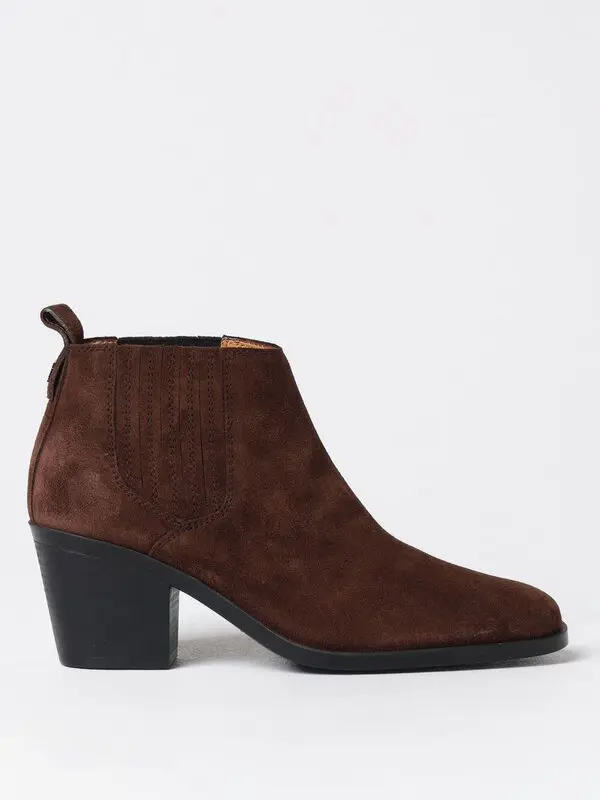 TOD'S Flat Ankle Boot - Brown
