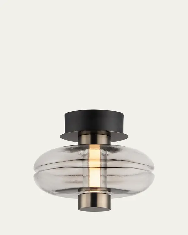 Studio M Gusto 10" Wall Sconce/flush Mount - Gunmetal
