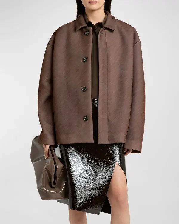 Philosophy Di Lorenzo Serafini Printed Shirt Jacket