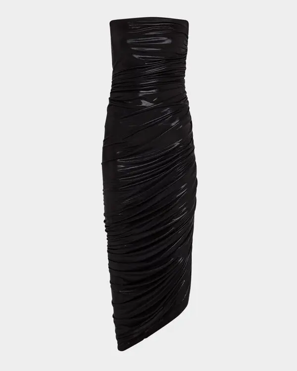 Norma Kamali Strapless Diana Gown