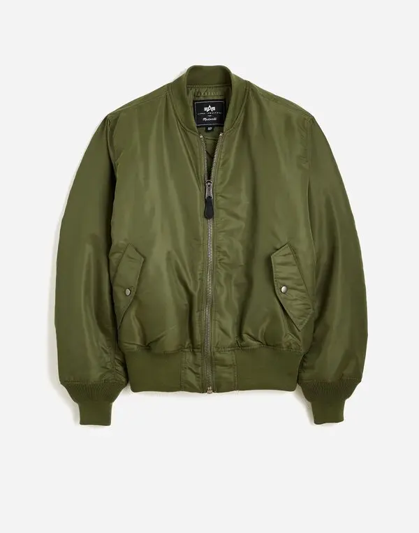 Madewell X Alpha Industries Ma-1 Flight Jacket