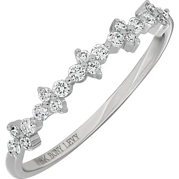 Bony Levy Getty Diamond Stacking Ring