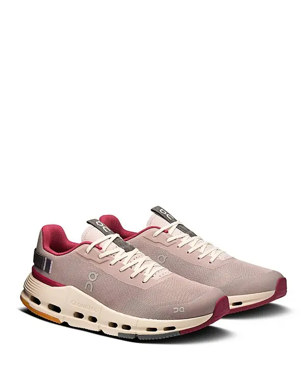 On Cloudnova Form Sneakers - Fade/orchid