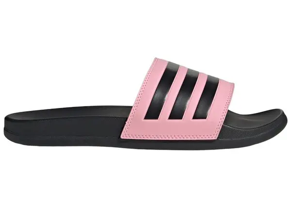 Adidas Adilette Comfort Slides - True Pink/core Black