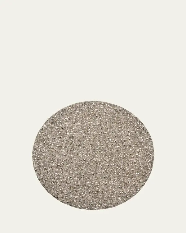 KIM SEYBERT Rush Placemat - Silver