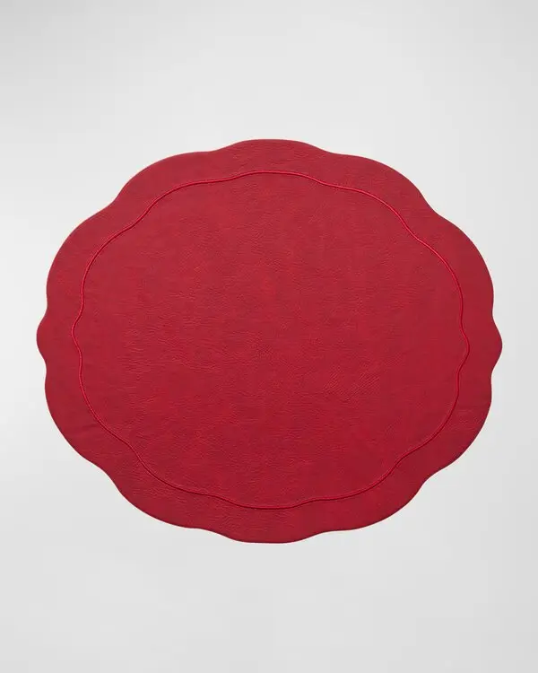 KIM SEYBERT Tailored Placemat - Ruby