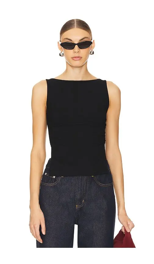 ALL THE WAYS Jessica Top - Black