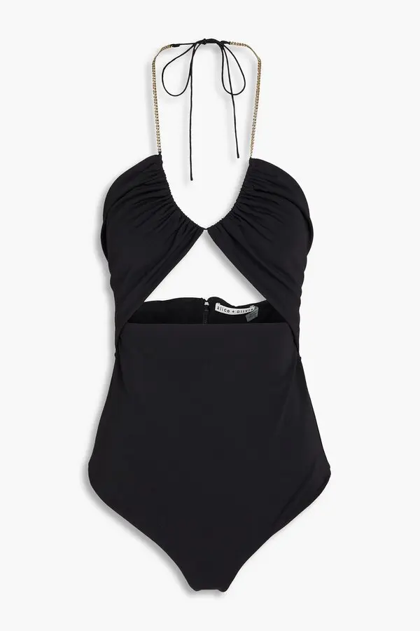 Alice + Olivia Sariya Cutout Bodysuit