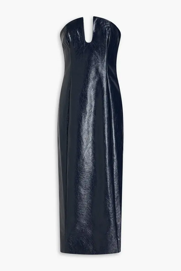 NICHOLAS Strapless Midi Dress