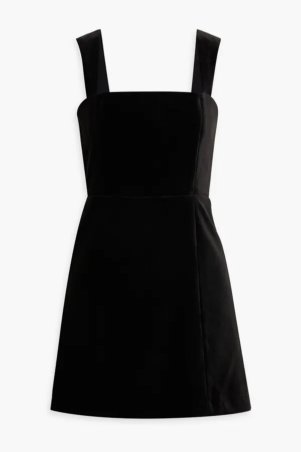 Alice + Olivia Taylum Velvet Mini Dress