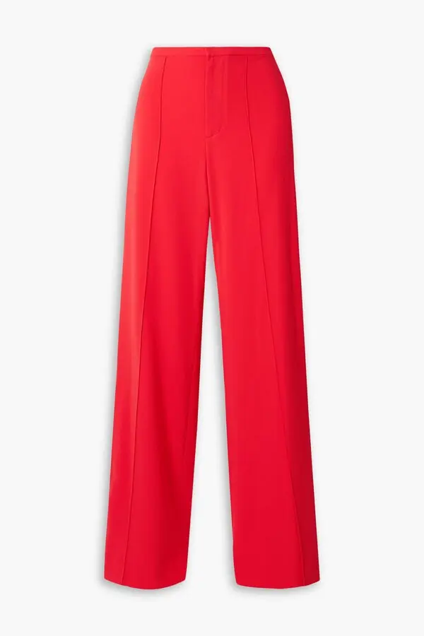 Alice + Olivia Dylan Crepe Wide-leg Pants