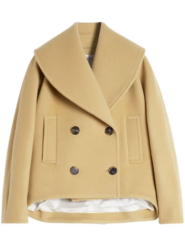 LANVIN Wide-lapel Double-breasted Jacket