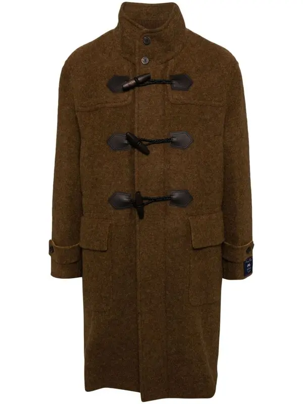 MAN ON THE BOON. Tweed Duffle Coat