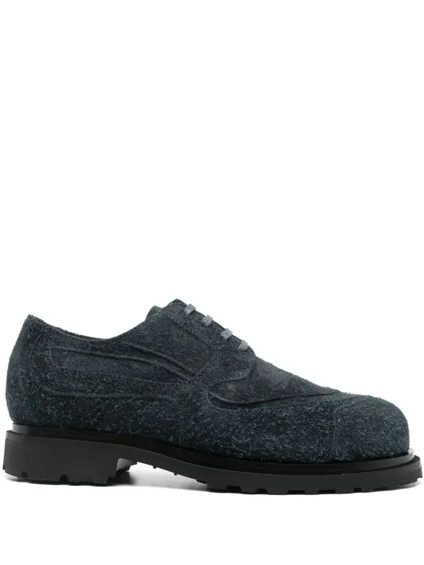 J.L-A.L Tracer Derby Shoes In Blue - 62% Off | Editorialist