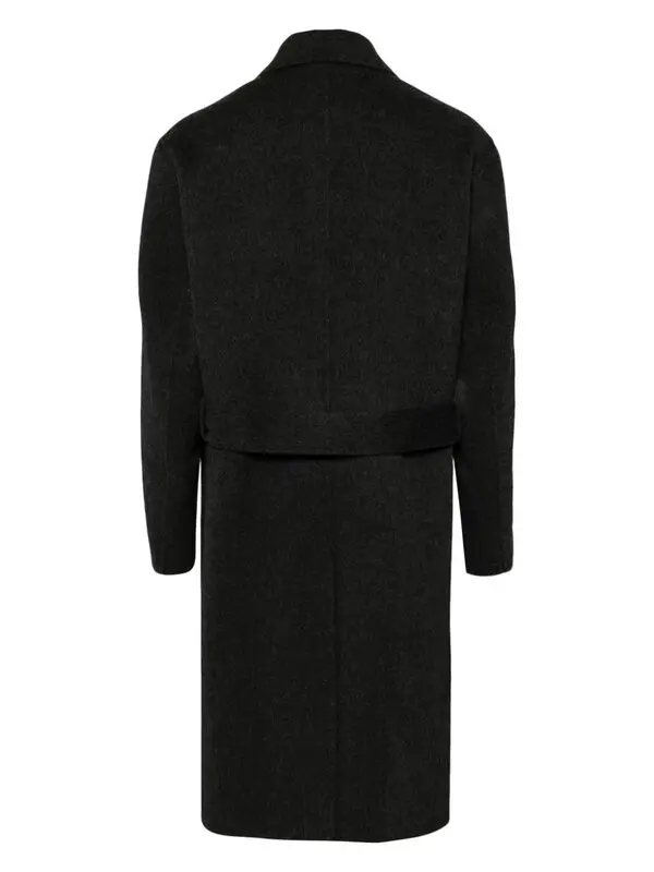 MAN ON THE BOON. On The Boon Wool-blend Single-breasted Coat