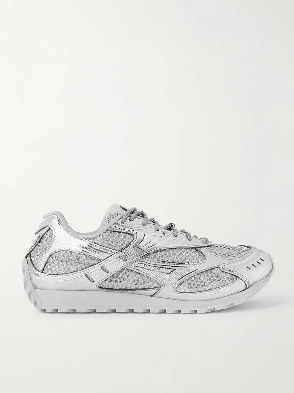 Bottega Veneta Orbit Sneakers - Silver