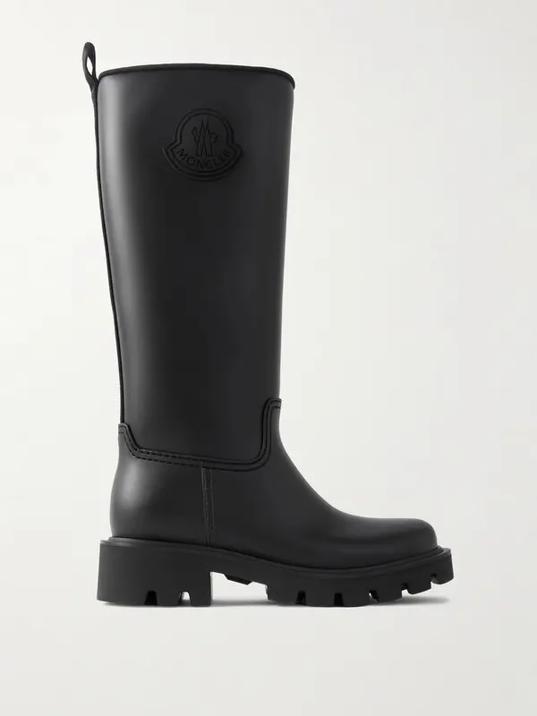 Moncler Kickstream Knee Boots - Black
