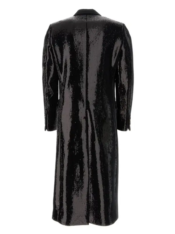 Dolce & Gabbana Sequin-embellished Double-breasted Coat