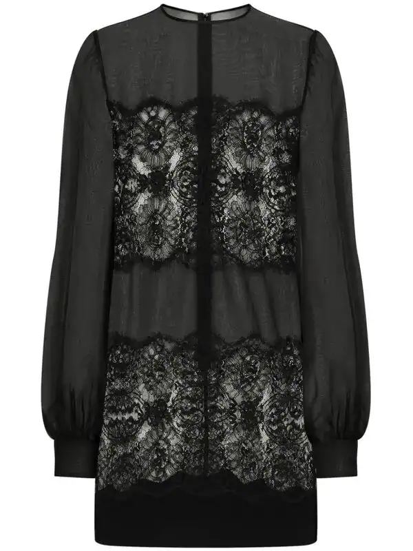 dolce and gabbana organza dress Dolce & Gabbana Long Light Organzine Dress