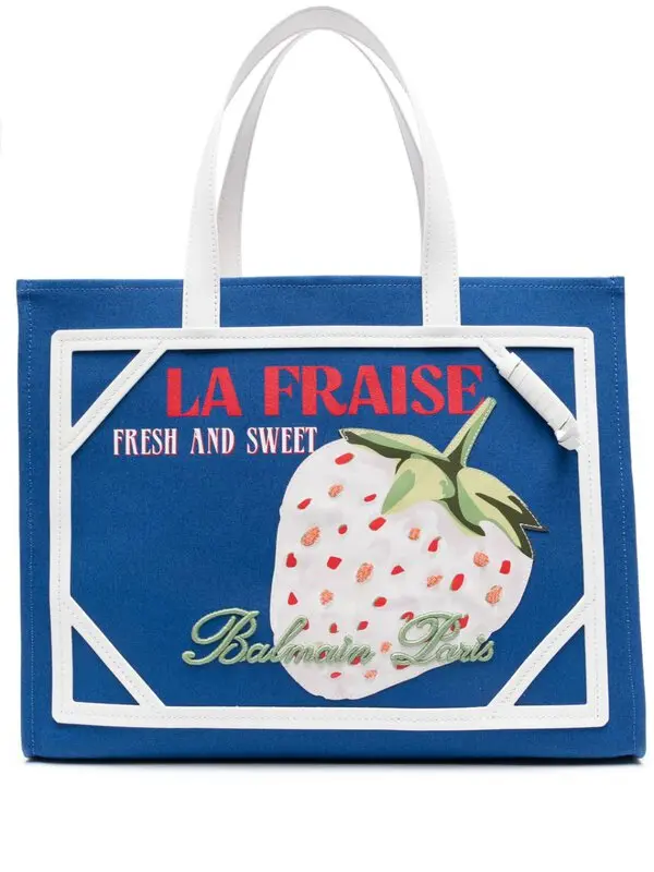 Balmain La Fraise Tote Bag