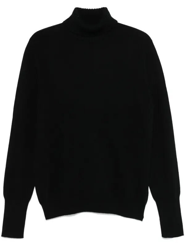 BALLANTYNE Turtleneck Sweater - Black
