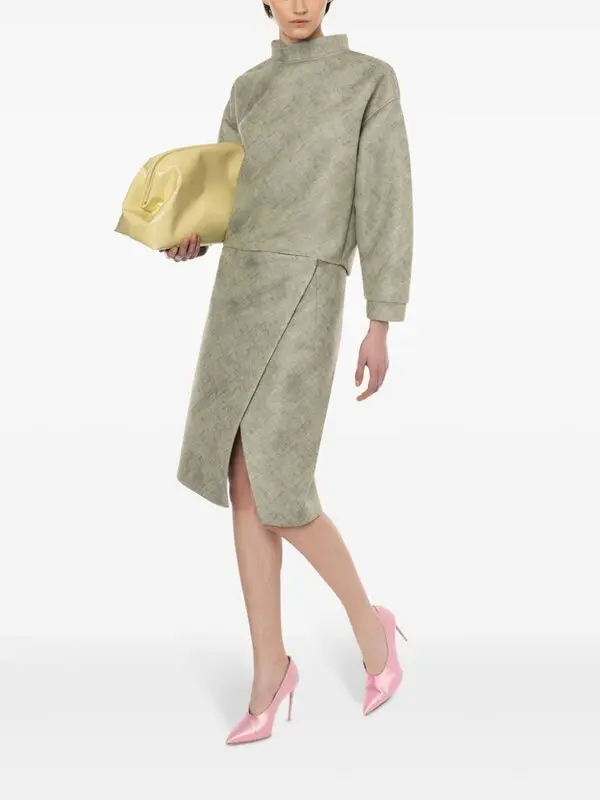 Philosophy Di Lorenzo Serafini A-line Wrap Skirt