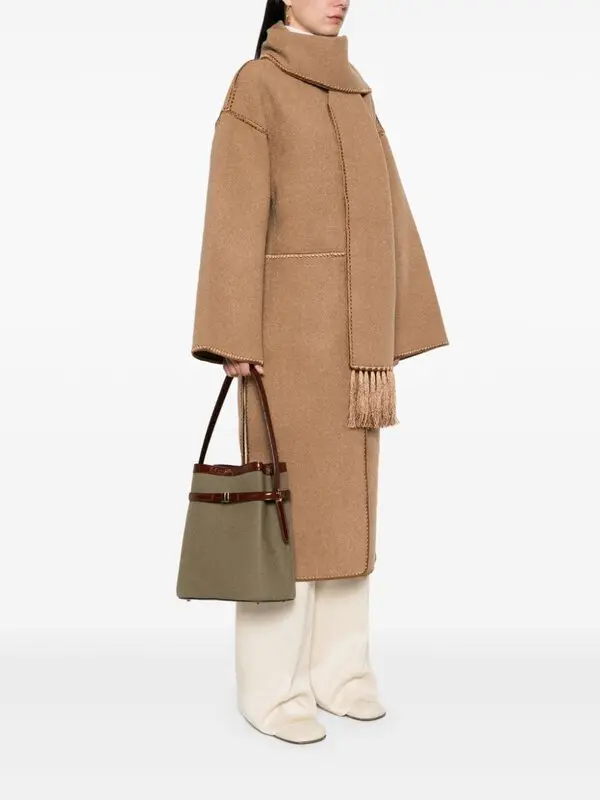 TOTÊME Belted Bucket Bag
