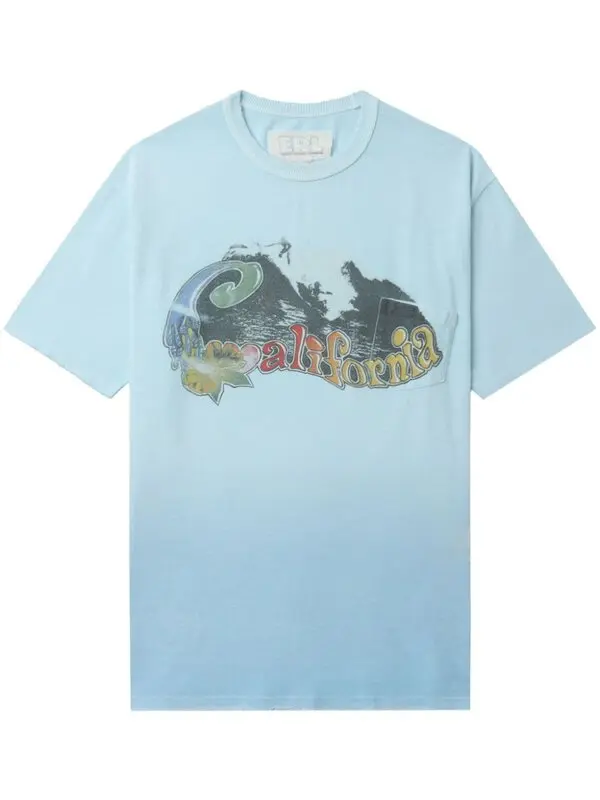 ERL Slogan-print T-shirt