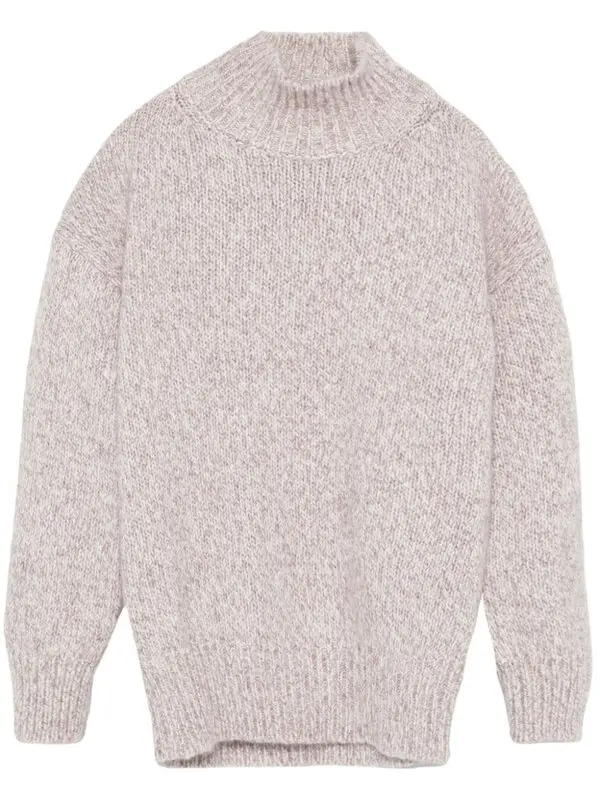 Eleventy Mélange-effect Sweater