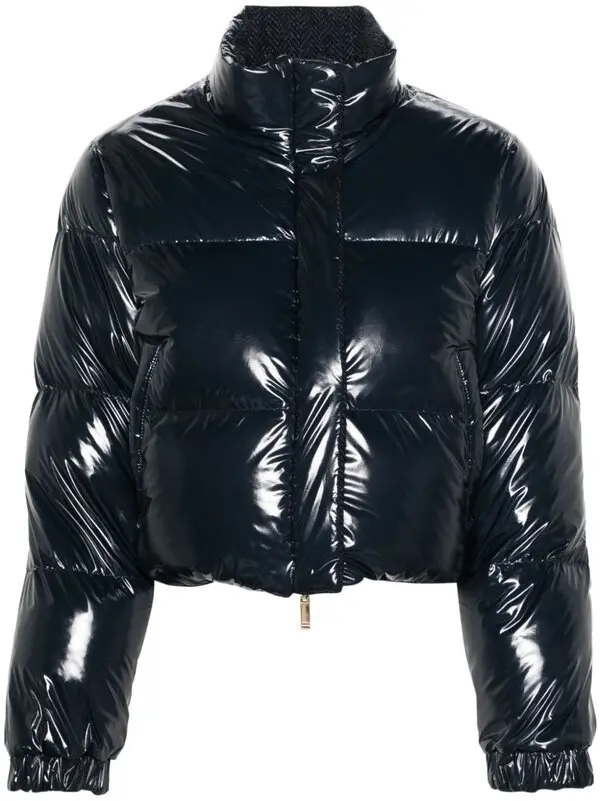 Thom Browne Herringbone Reversible Down Jacket