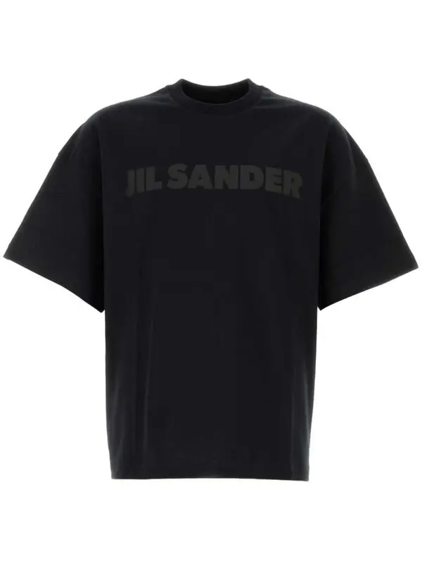 JIL SANDER Logo T-shirt - Black